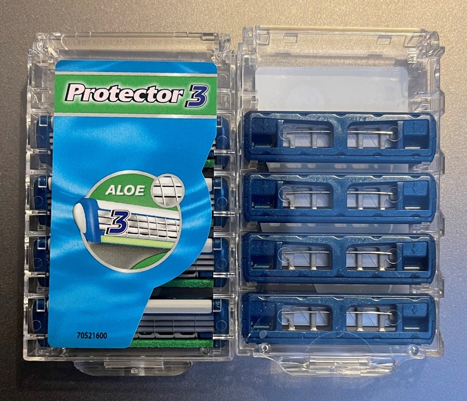 Wilkinson Sword Protector 3 Refill Razor Blades blade for men - 1 4 8 ...