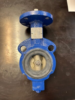Keystone 2" CI Manual Wafer Butterfly Valve w/ SS Disc 250PSI No Handle ...