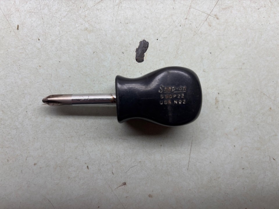 SNAP ON Tool Stubby Screwdriver Set SSDP22 Phillips SSD1 Flat | eBay