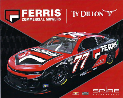 2023 TY DILLON "FERRIS MOWERS" SPIRE MOTORSPORTS #77 NASCAR CUP SERIES ...