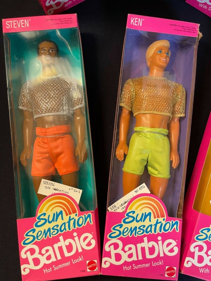 Barbie Sun Sensation Boxed Doll Lot - Vintage Mattel Lot of 6 - 1991 | eBay