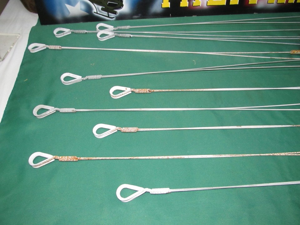 Military 4" Ground Earth Anchor Guy Wire Kit Antenna Tie Down Stake ...