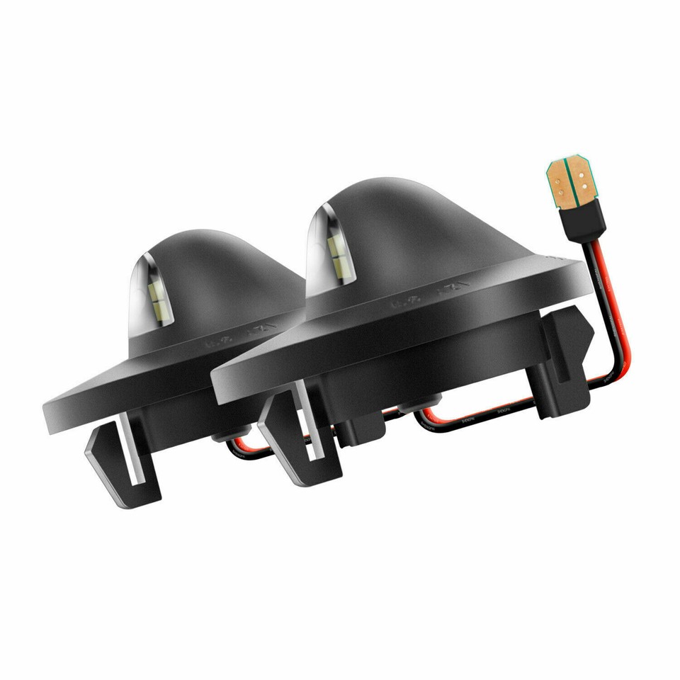 Pair For Ford F150 F250 F350 F450 F550 LED License Plate Lights Bumper ...