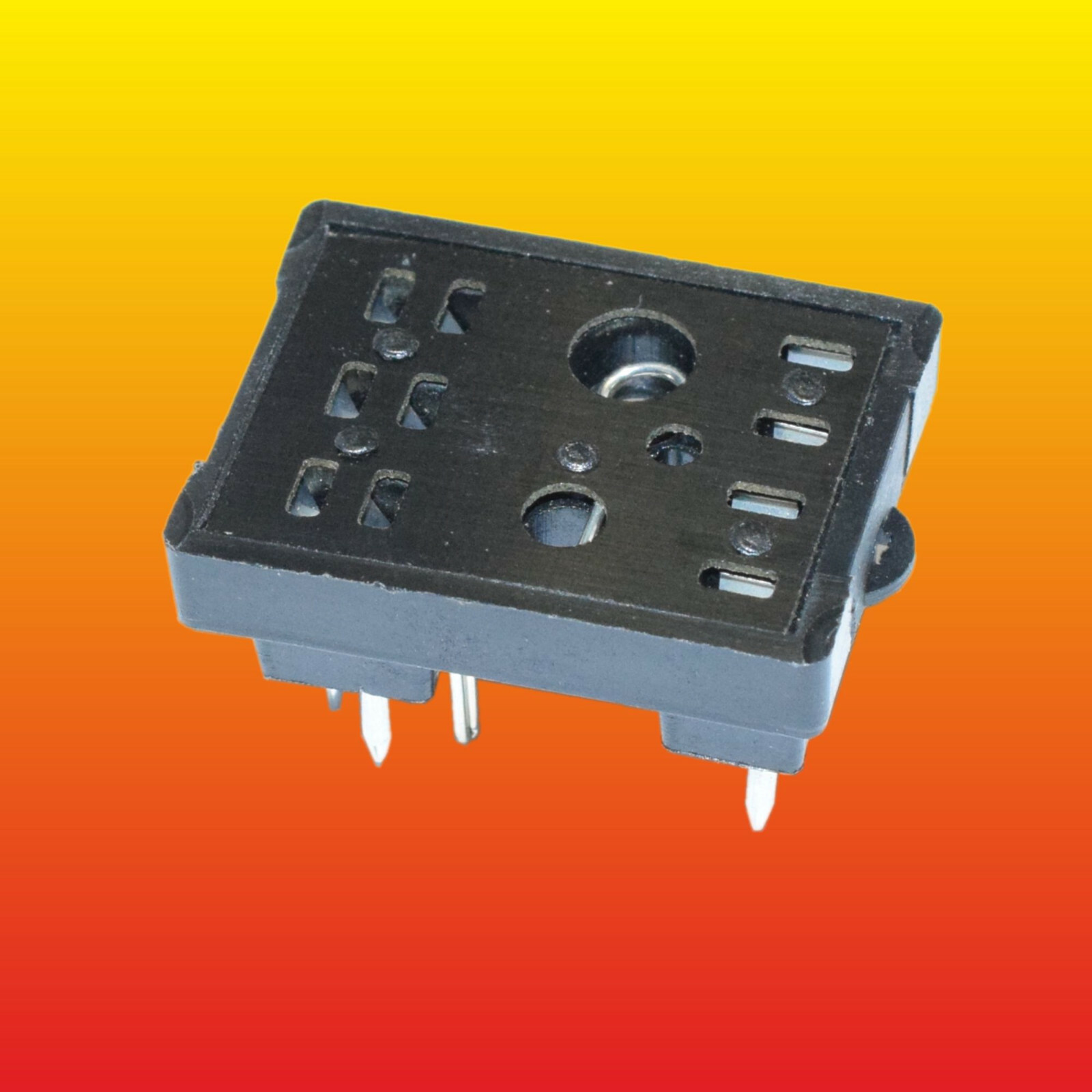 VARLEY RELAY SOCKET BASE LOT OF 1 PCB BOARD MOUNT 10 PIN BLACK NEW | eBay