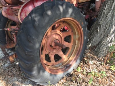 Farmall 300 350 400 450 Tractor IH double bevel rim 15.5 38" long bar ...