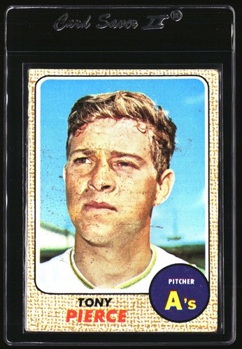 1968 Topps Tony Pierce #38 Oakland Athletics L2 | eBay