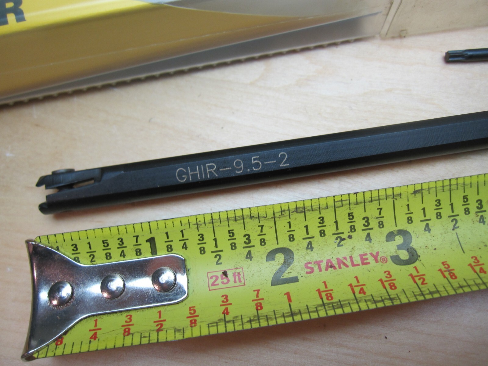 Iscar GHIR 9.5-2 3/8" indexable internal grooving threading bar | eBay