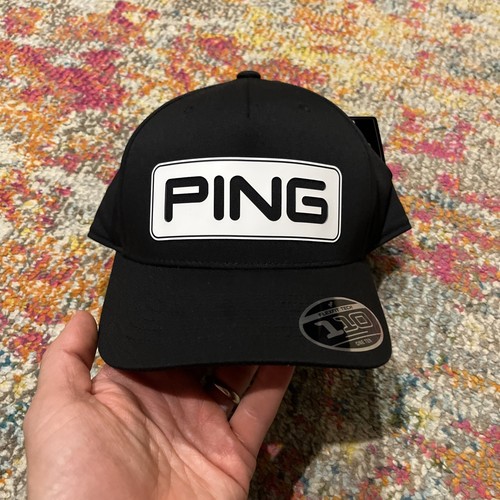 Men’s Ping Tour Classic OSFA SnapBack Hat Cap Black Golf New Flexfit 110 | eBay