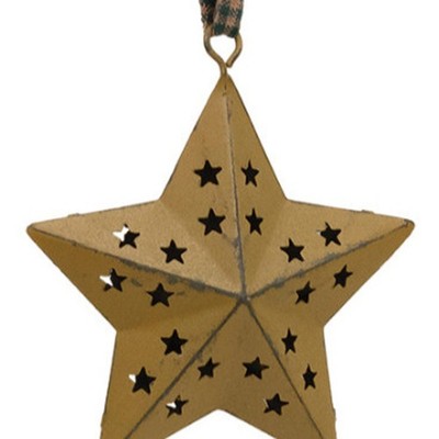 46333 cutout star mustard ornament | eBay