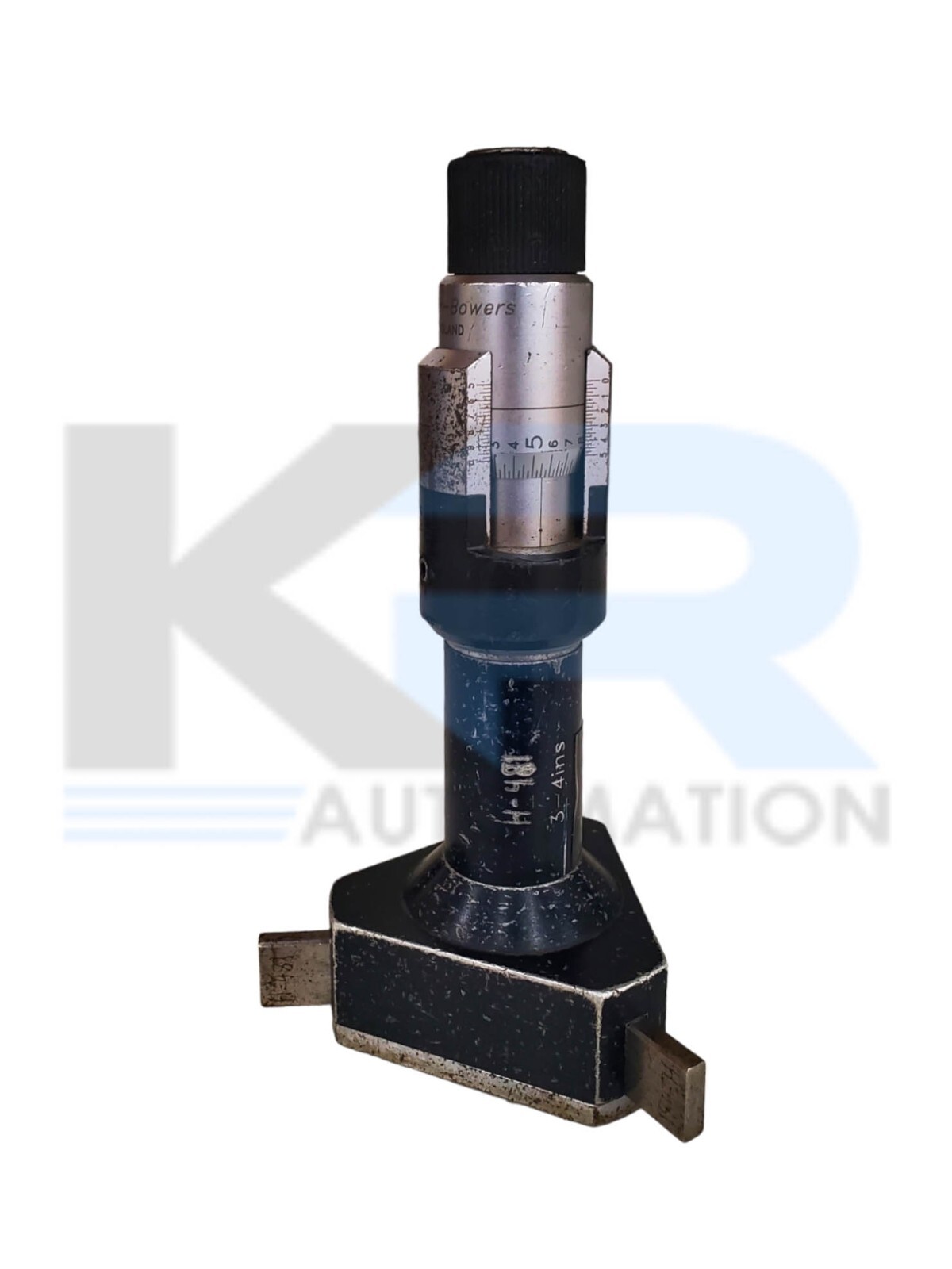 Fowler-Bowers Internal 3-Point Bore Gauge Micrometer Set 3" - 4" .00025 ...