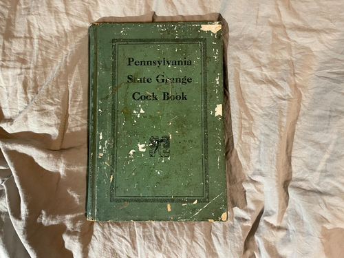1929 Pennsylvania State Grange Cookbook Vintage 7th Edition Seventh | eBay