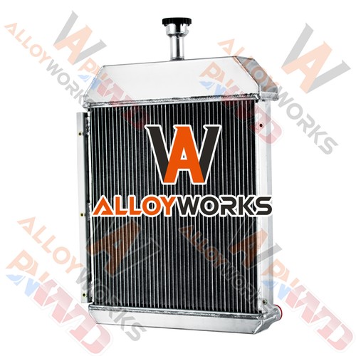 579337M92 4 Row Core Radiator w/Cap For Massey Ferguson 275 Tractor ...