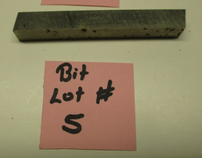 Tool Bits - Mo-Max Cobalt