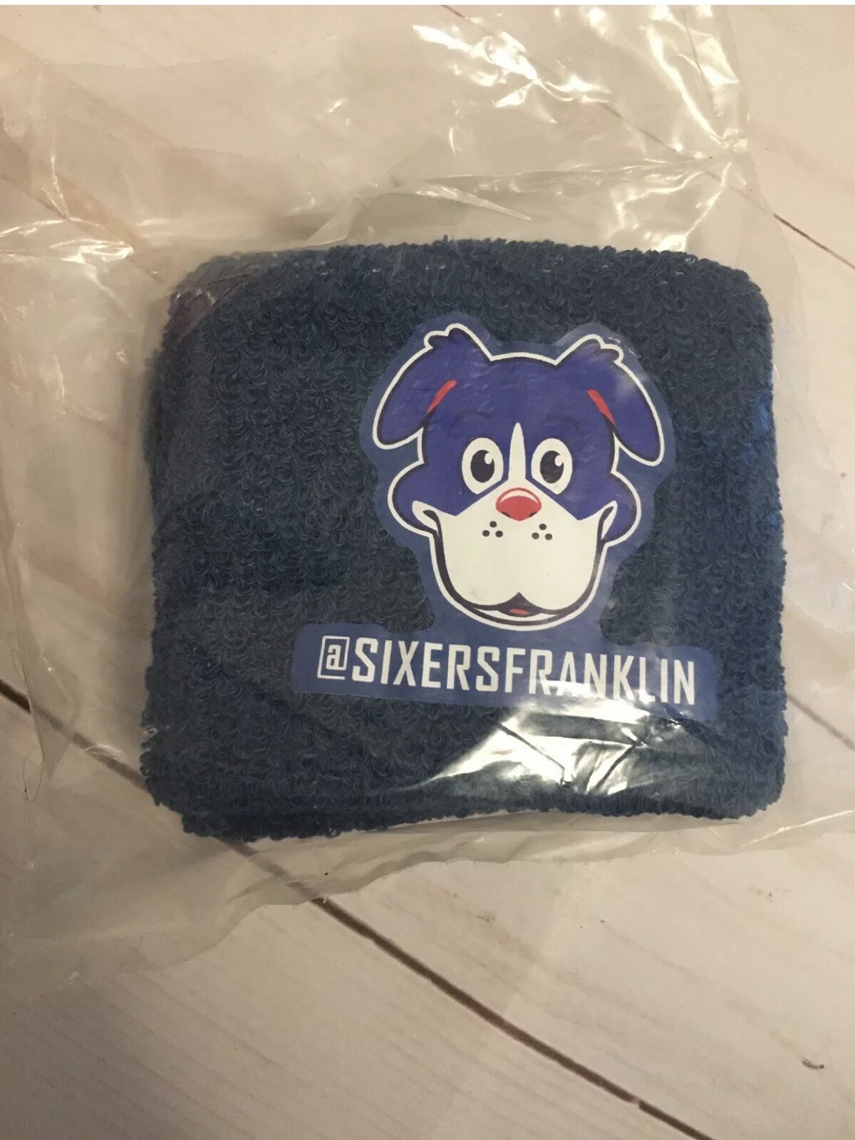 Philadelphia 76ers SIXERS NBA FRANKLIN THE DOG MASCOT WRISTBANDS ...