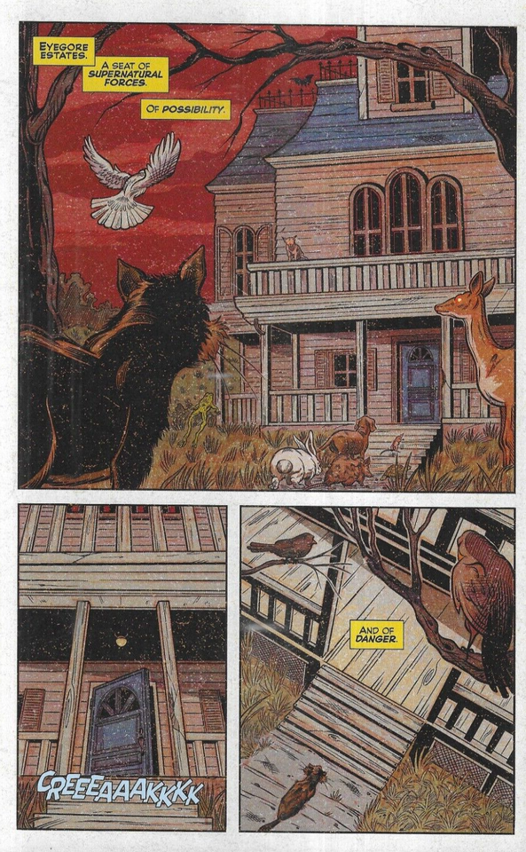 Nine Lives of Salem Comic 1 First Print Cover B Hack Variant 2025 ...