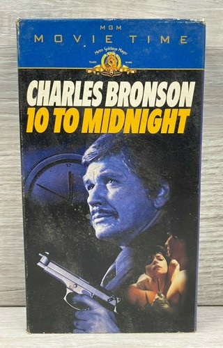 10 To Midnight (VHS 1998 Rated R) Charles Bronson Gene Davis Vigilante ...