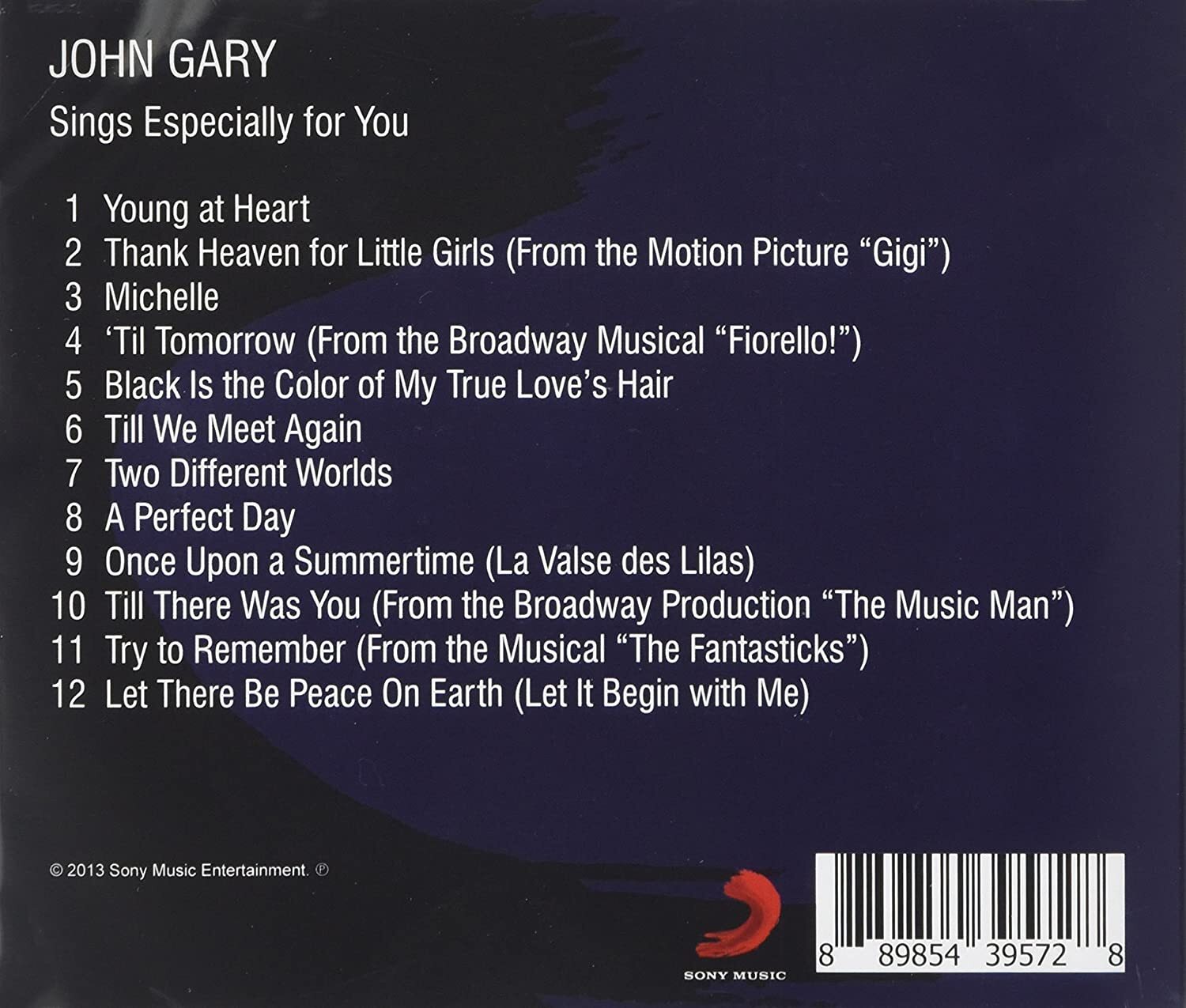 John Gary Sings Especially for You (CD) (US IMPORT) 889854395728 | eBay