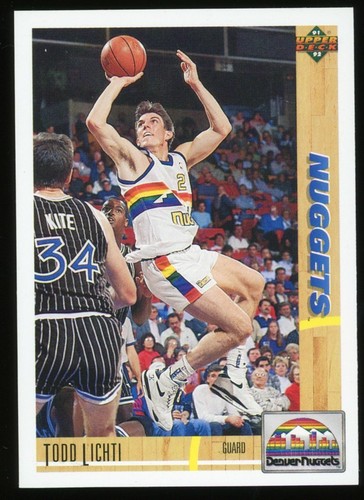 1991-92 Upper Deck Todd Lichti Card #299 | eBay