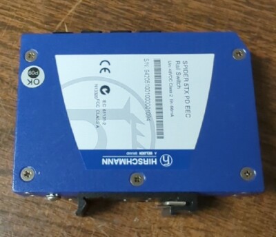 Hirschmann SPIDER 5TX PD EEC Unmanaged Industrial Ethernet Switch 942 ...