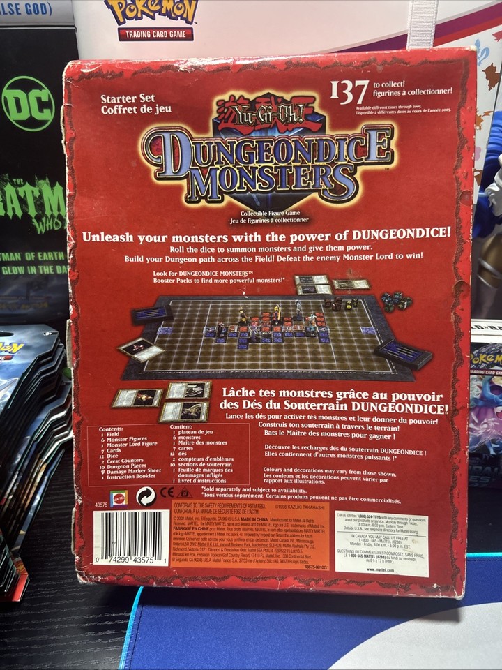 Mattel Yu-Gi-Oh Dungeon Dice Monster Game Starter Set New 74299435751| eBay