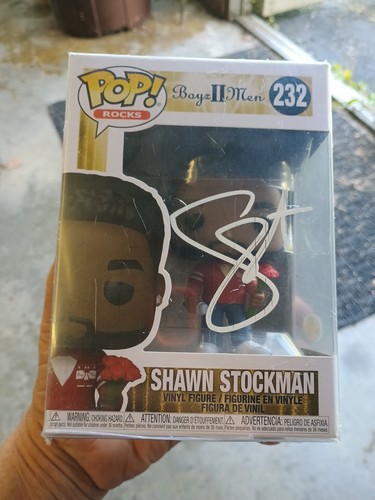 Shawn Stockman From Boyz II Men Signed Funko Pop #232 With Five Star ...