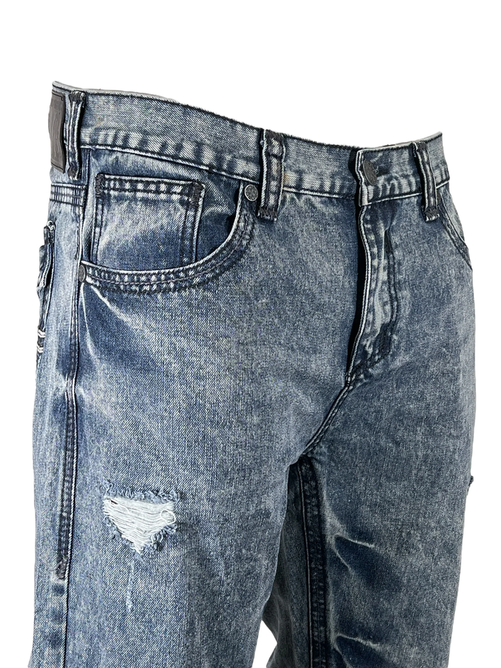 Xtreme Couture by Affliction Men's Denim Jeans Cross Light Embroidered ...