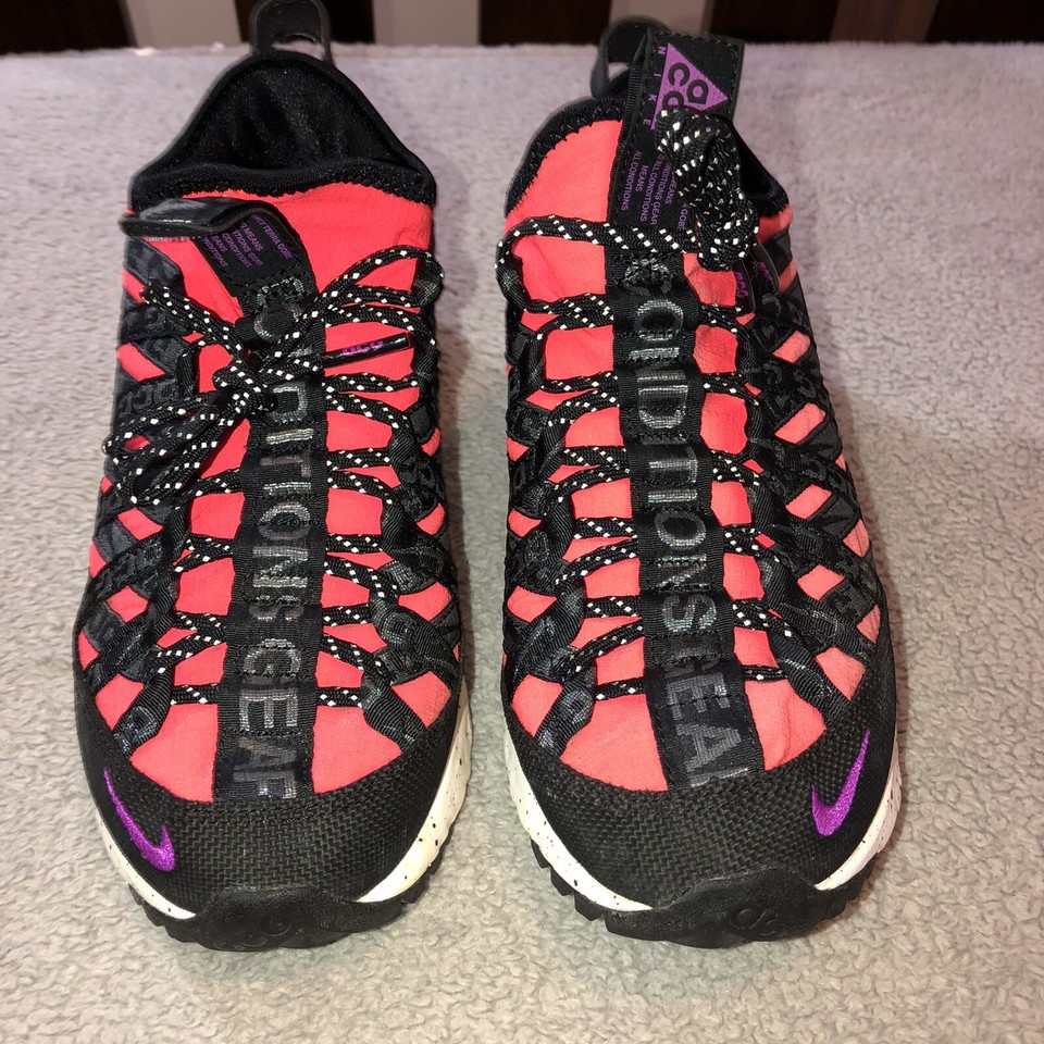 NIKE ACG React Terra Gobe Trail Running Shoe Bright Crimson BV6344-600 ...