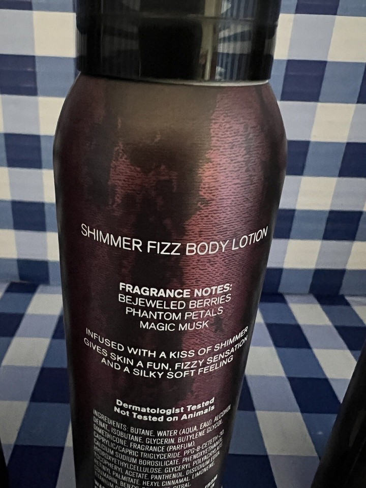 BATH BODY WORKS EVERLASTING MAGIC SHIMMER FIZZ BODY LOTION 3.5 OZ X 2 ...