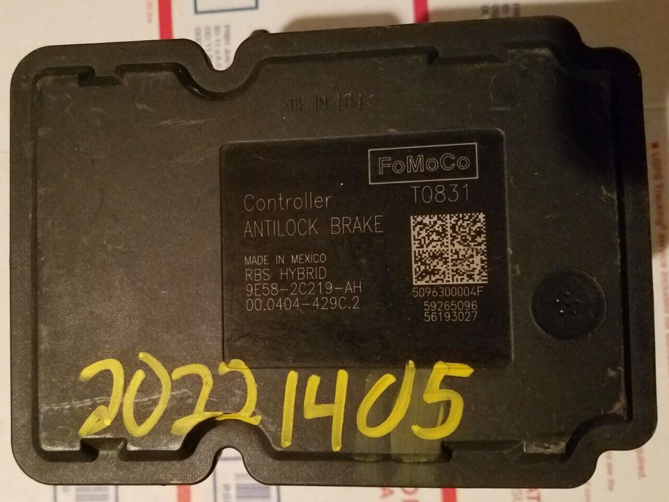 2010-2012 FORD FUSION LINCOLN MKZ HYBRID ABS BRAKE PUMP ANTI LOCK ...