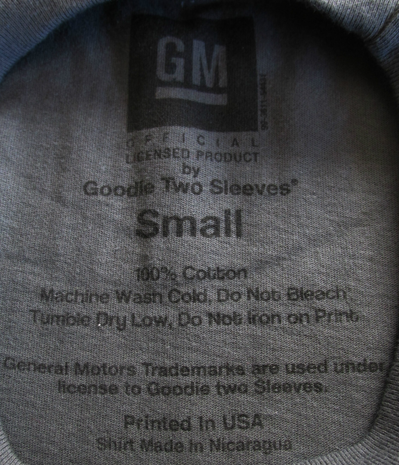 GM CHEVROLET CORVETTE Mens T Shirt GM Official Merchandise Brand New | eBay