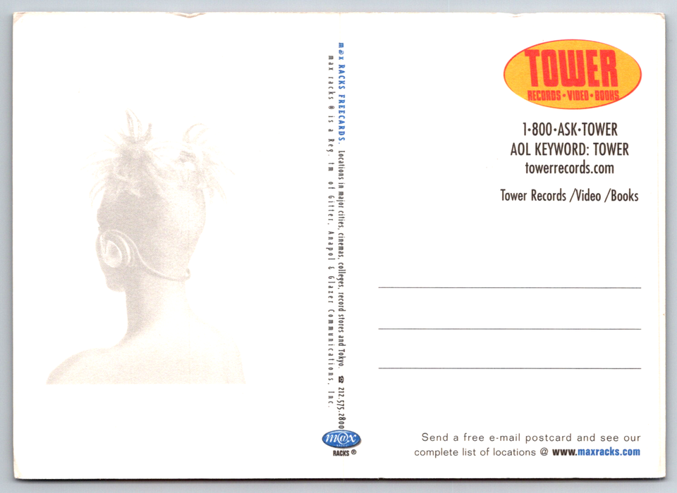 1990s SONY Street Style Headphones Tower Records Advertising Vintage ...