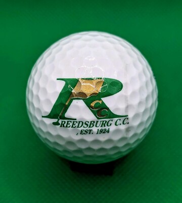 Vintage Reedsburg Country Club logo golf ball (Reedsburg, Wisconsin) | eBay