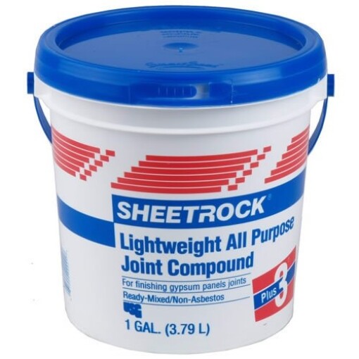 US Gypsum 1 Gallon Pail Plus 3 Lightweight Joint Compound 380340 for ...
