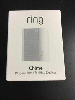 Ring Chime Plug-In Ring Alerts For Every Room White 1450 840268951450| eBay