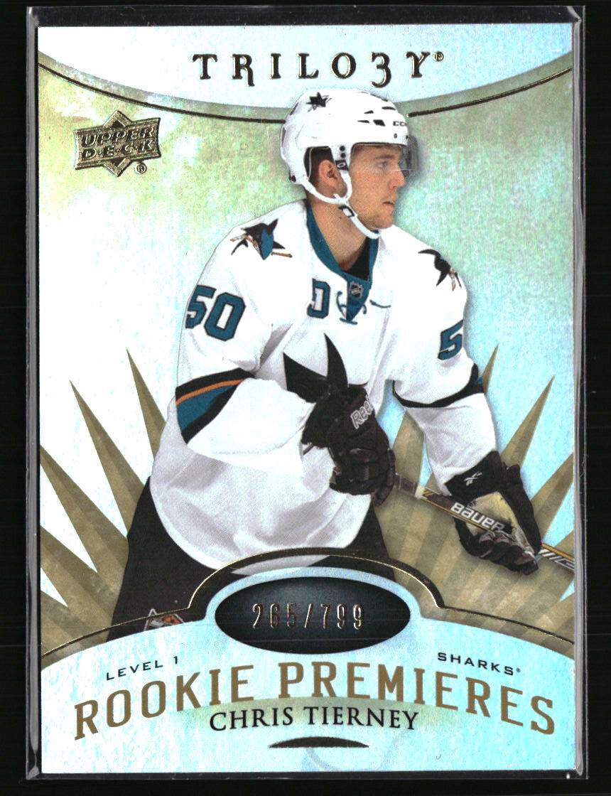 2014-15 Upper Deck Trilogy - Level 1 Rookie Premieres #127 Chris Tierney /799 (RC) for sale ...
