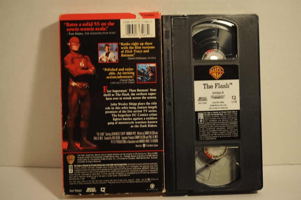 The Flash, The Ultimate Avenger, John Wesley Shipp, Family Classic VHS ...