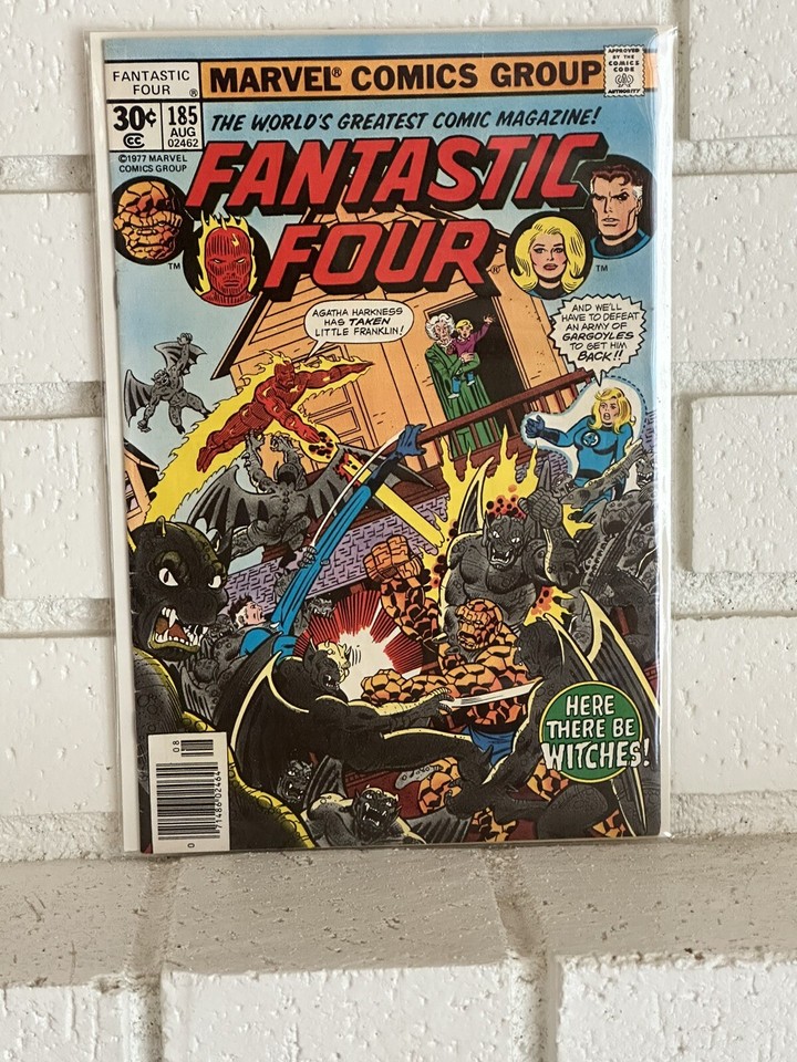 Fantastic Four #185 Marvel Comics 1977 1st App. Nicholas Scratch ...