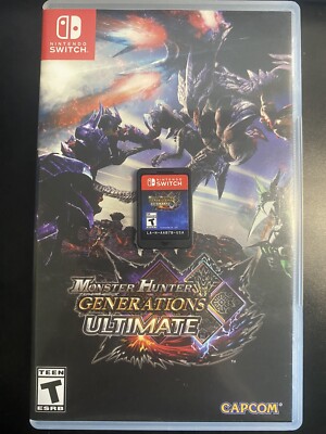 Monster Hunter Generations: Ultimate Nintendo Switch Complete Tested ...