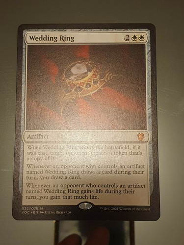 [NM] Wedding ring [english] MTG Commander: Innistrad: Crimson Vow | eBay