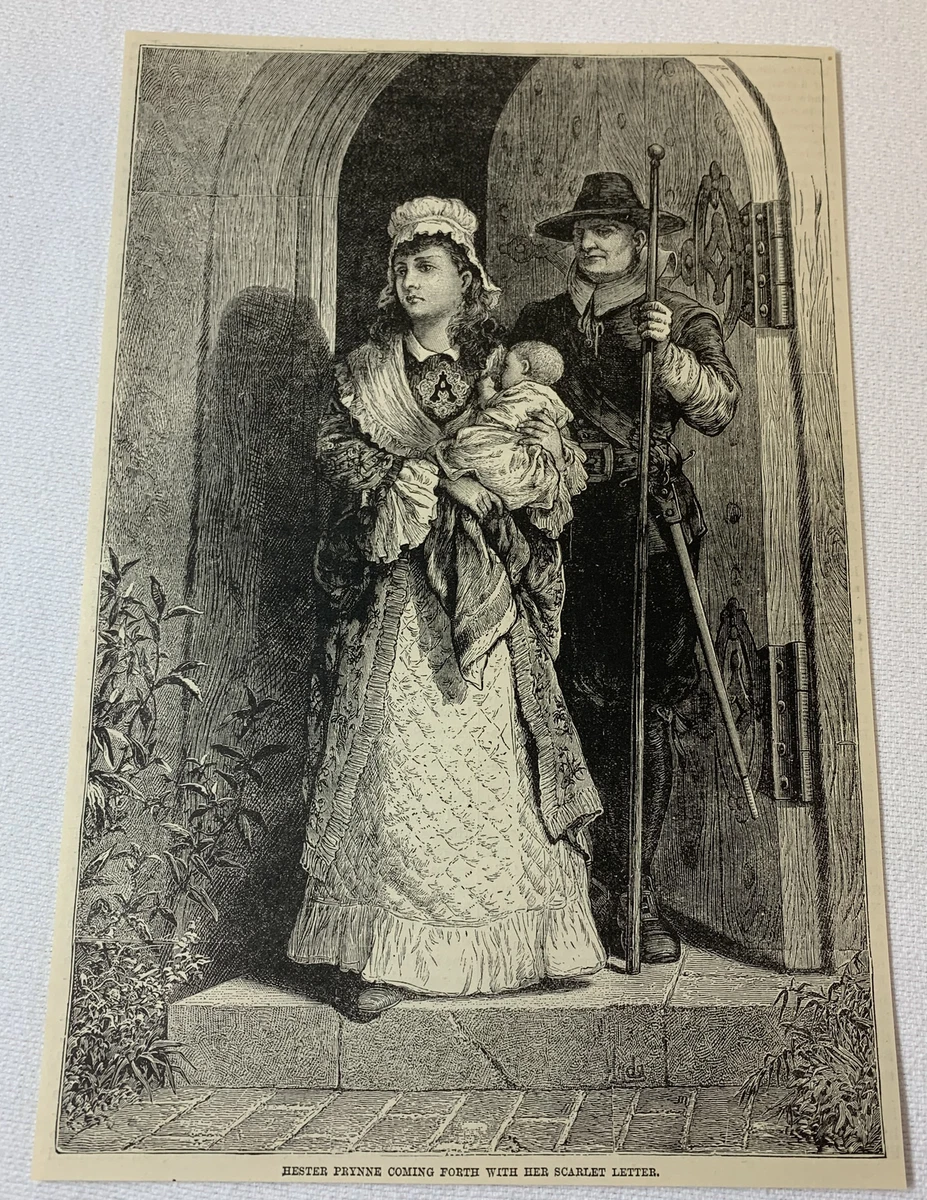 The Scarlet Letter Hester Drawing