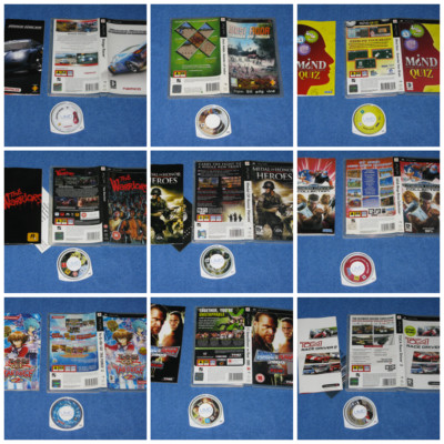 Huge Selection of Sony PSP Games PlayStation Portable (Bx18.2) | eBay UK