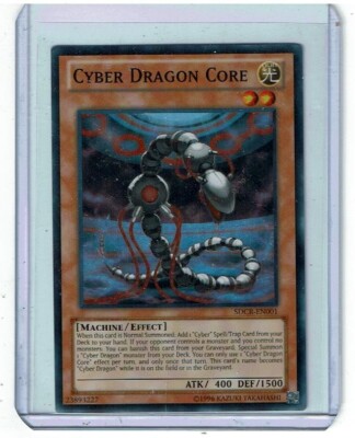 Cyber Dragon Core - Yu-Gi-Oh - SDCR-EN001 | eBay