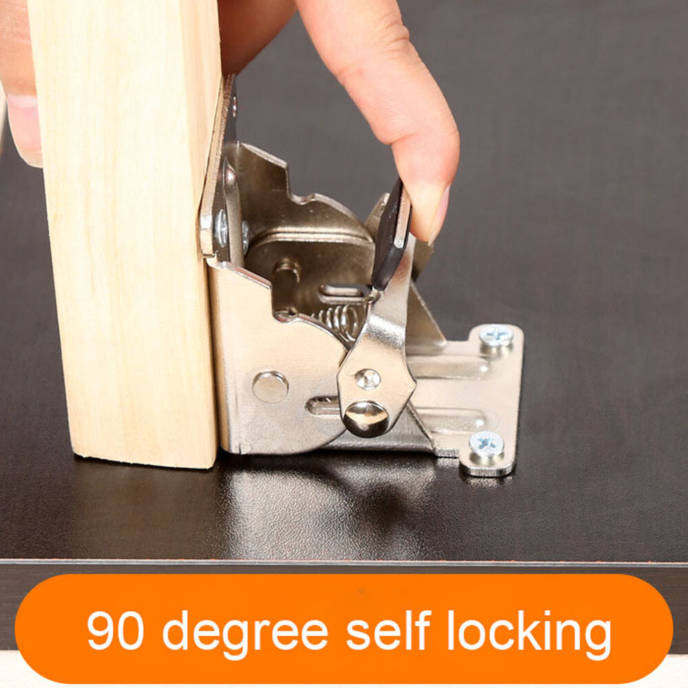 Folding Hinge Table Leg Brackets Foldable for Table Chair Extension ...