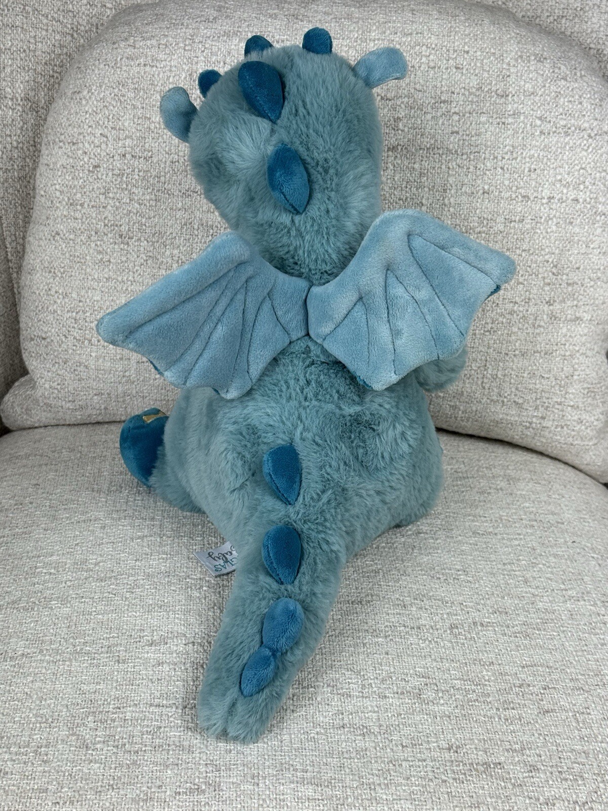 Douglas Baby Cuddle Toys Dragon Blue Plumpie 6525 Stuffed Plush Wings ...
