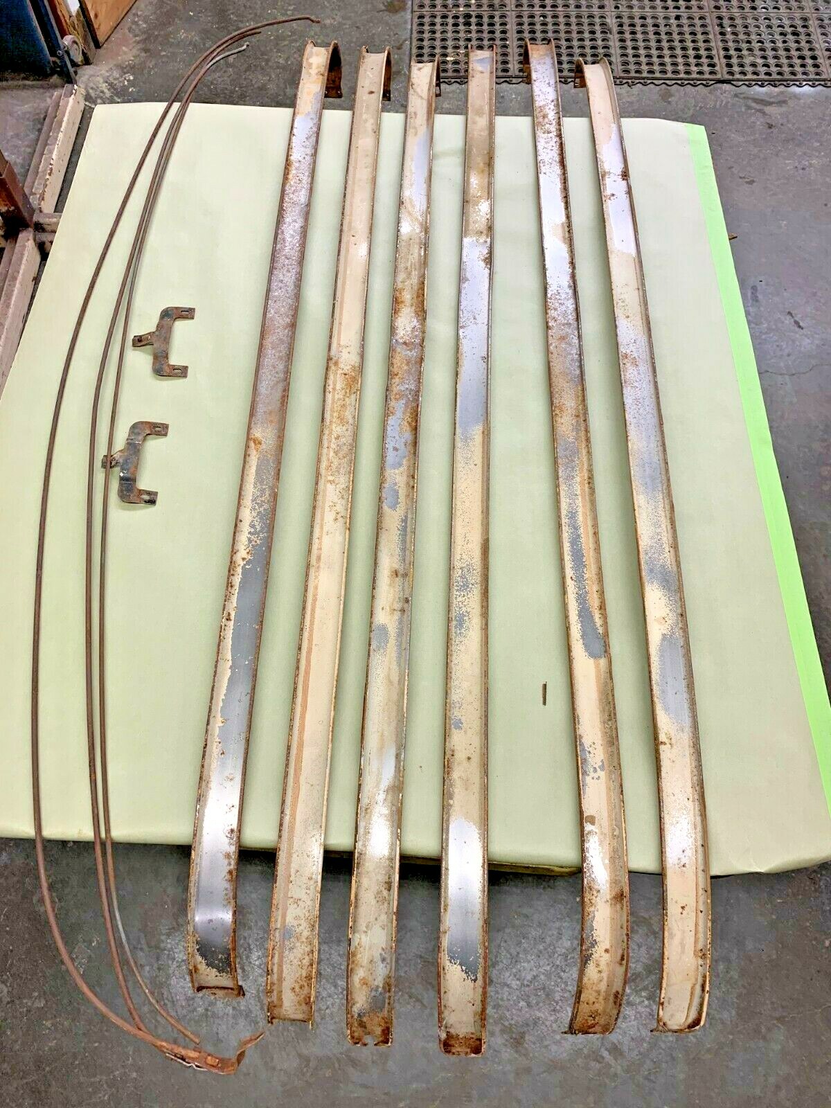 1951 CHEVY HEADLINER BOWS & TWO CLIPS STATION WAGON | eBay