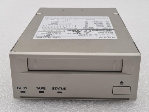 SONY SDT-11000 DIGITAL DATA STORAGE 68PIN SCSI LVD/SE Exel TAPE DRIVE ...