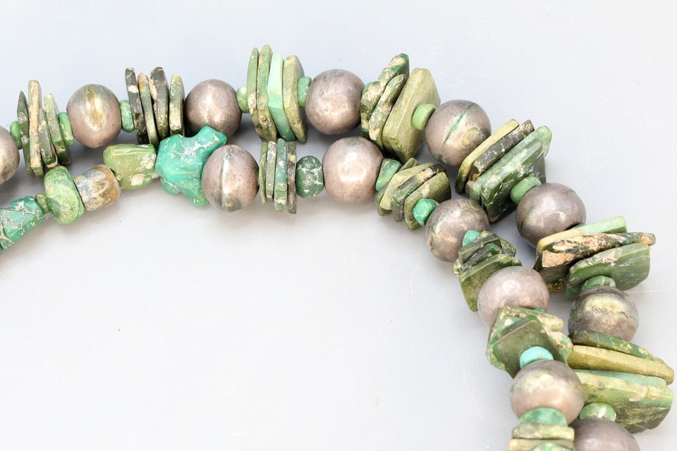 RARE, Ancient Precolumbian Inca Aymara Gemstone Flat Beads With ...