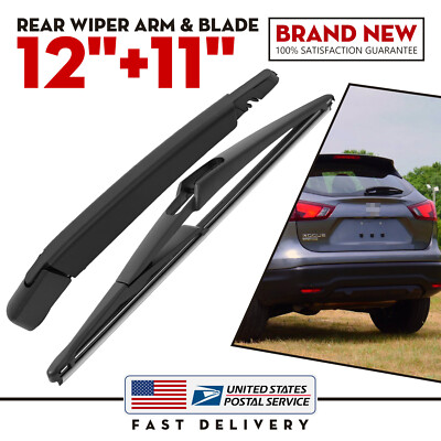 Rear Windshield Wiper Arm Blade Set for Nissan Rogue 28780-3JA0A 28790 ...