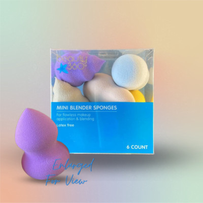 SEALED Beauty 360 MINI BLENDER Makeup Sponges, Latex Free, 6 count | eBay