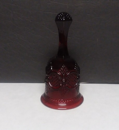 Avon Cape Cod 1876 Ruby Red Glass Dinner Bell | eBay